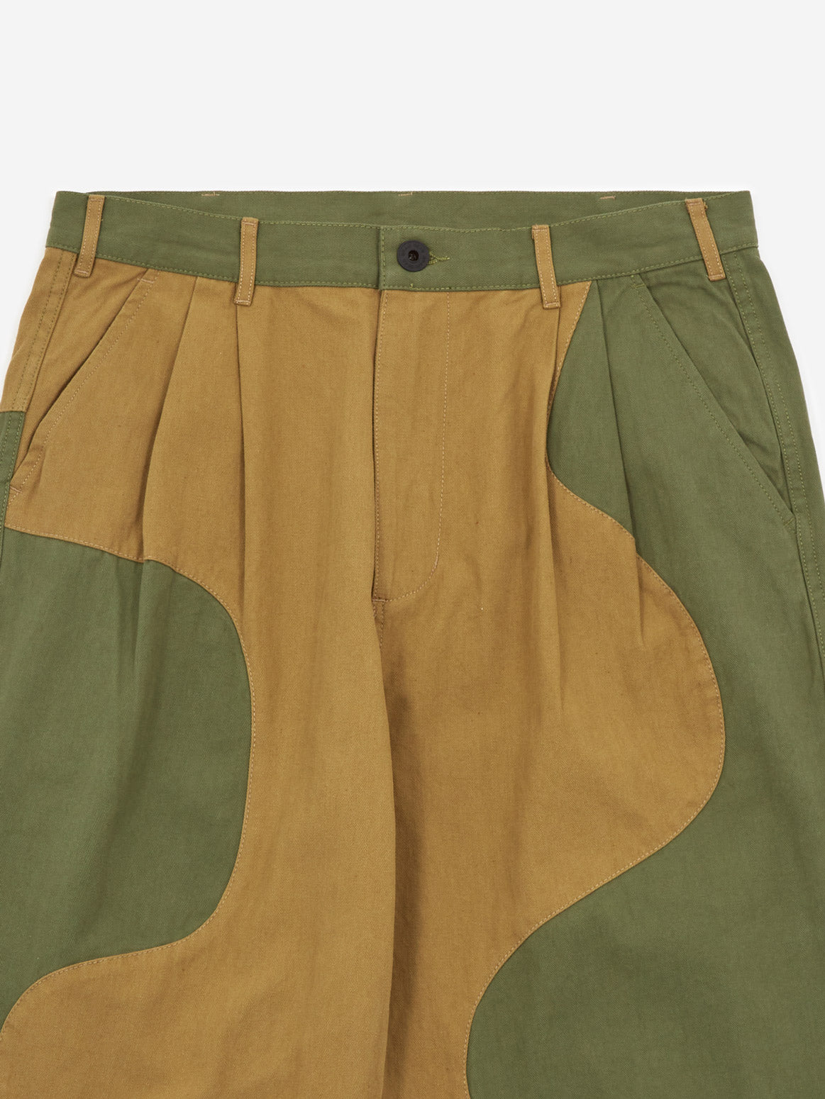 Brain Dead Goop Herringbone Trouser - Olive – Goodhood
