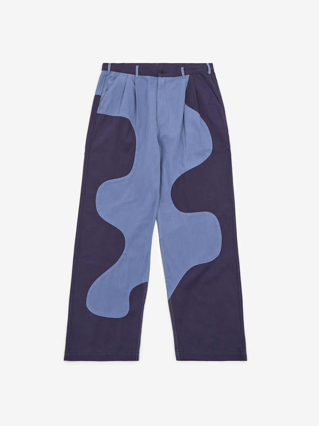 Brain Dead Goop Herringbone Trouser - Navy – Goodhood