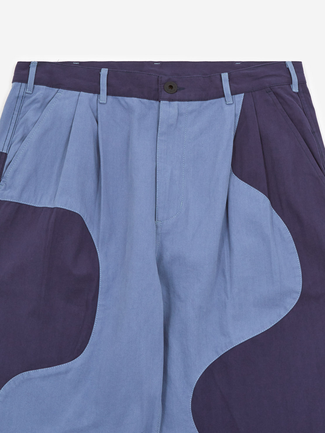 Brain Dead Goop Herringbone Trouser - Navy – Goodhood