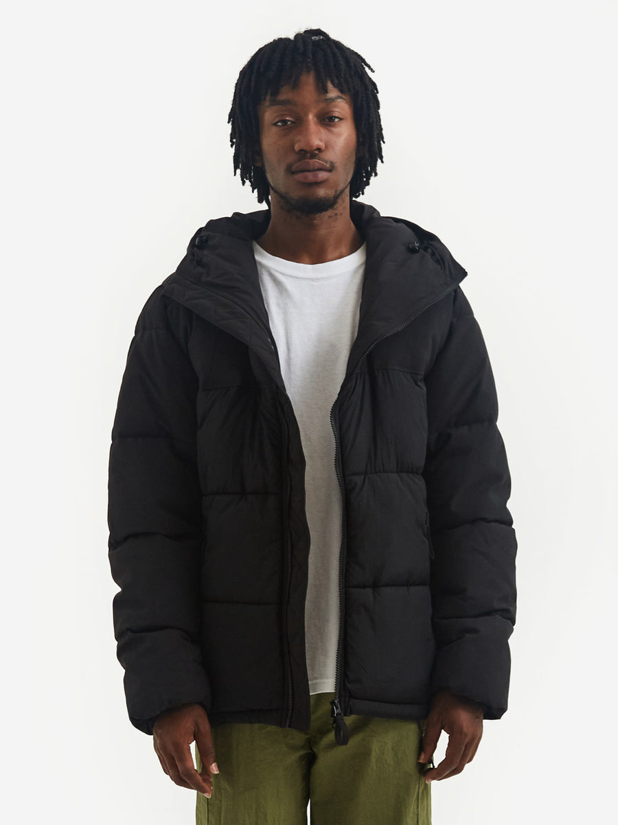 Pop Trading Company Alex Puffer Jacket - Black – Goodhood