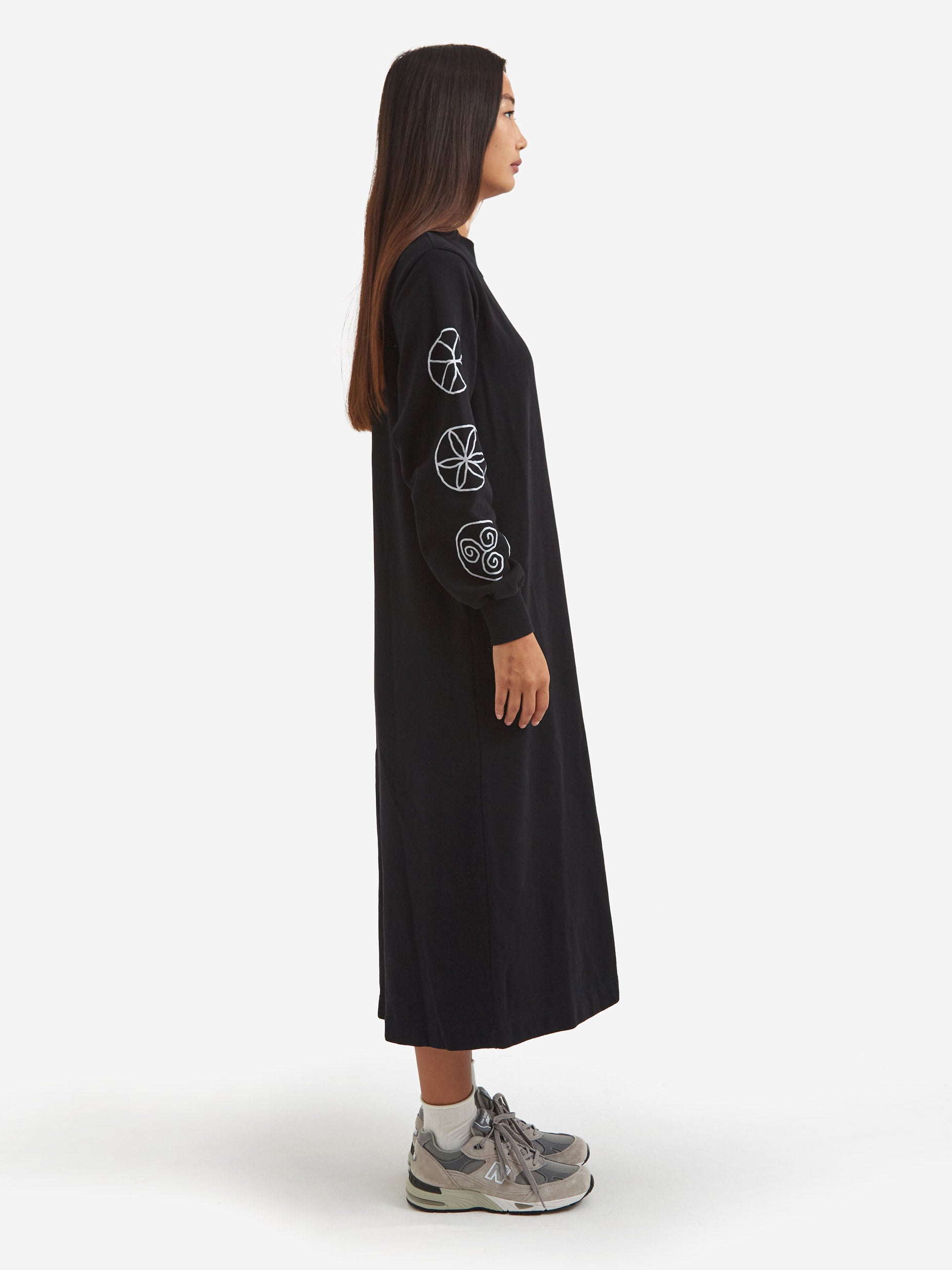 Heresy Rune T-Shirt Dress - Black – Goodhood