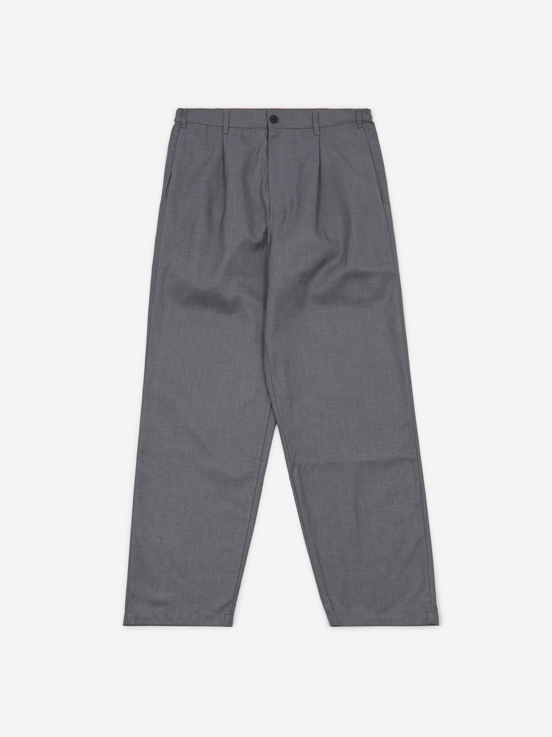 Stussy Volume Pleated Trouser - Grey – Goodhood