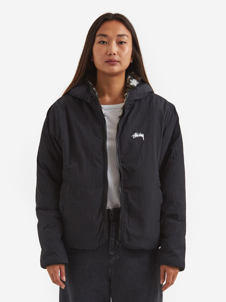 Stussy Pattern Sherpa Jacket W - Natural – Goodhood