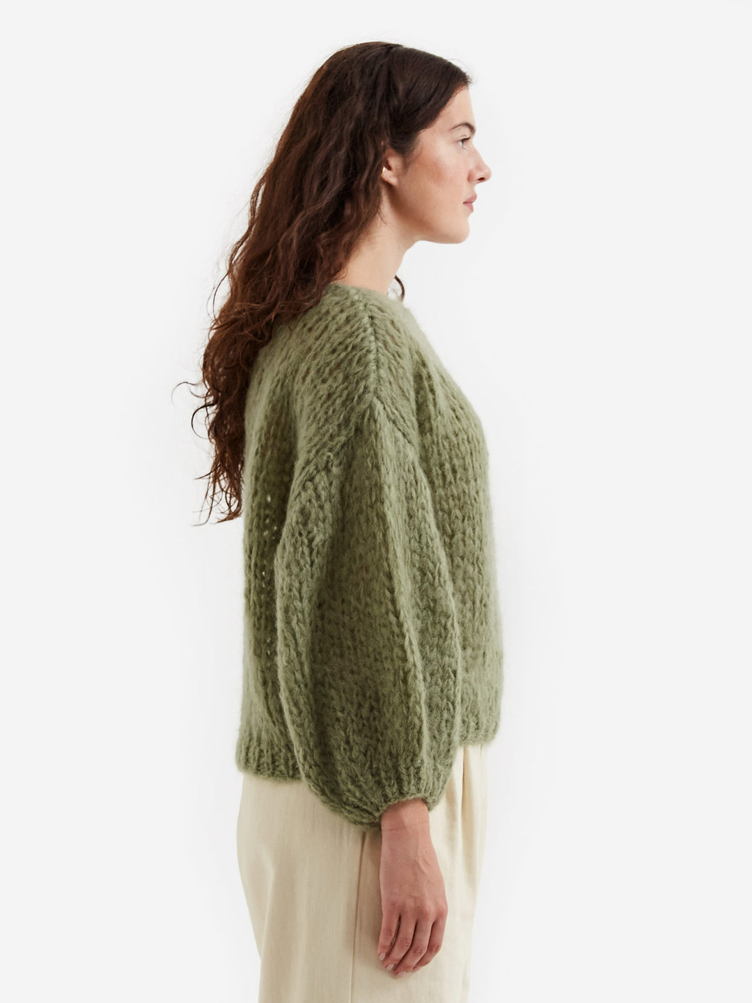 Maiami Mohair Big Sweater - Eucalyptus – Goodhood