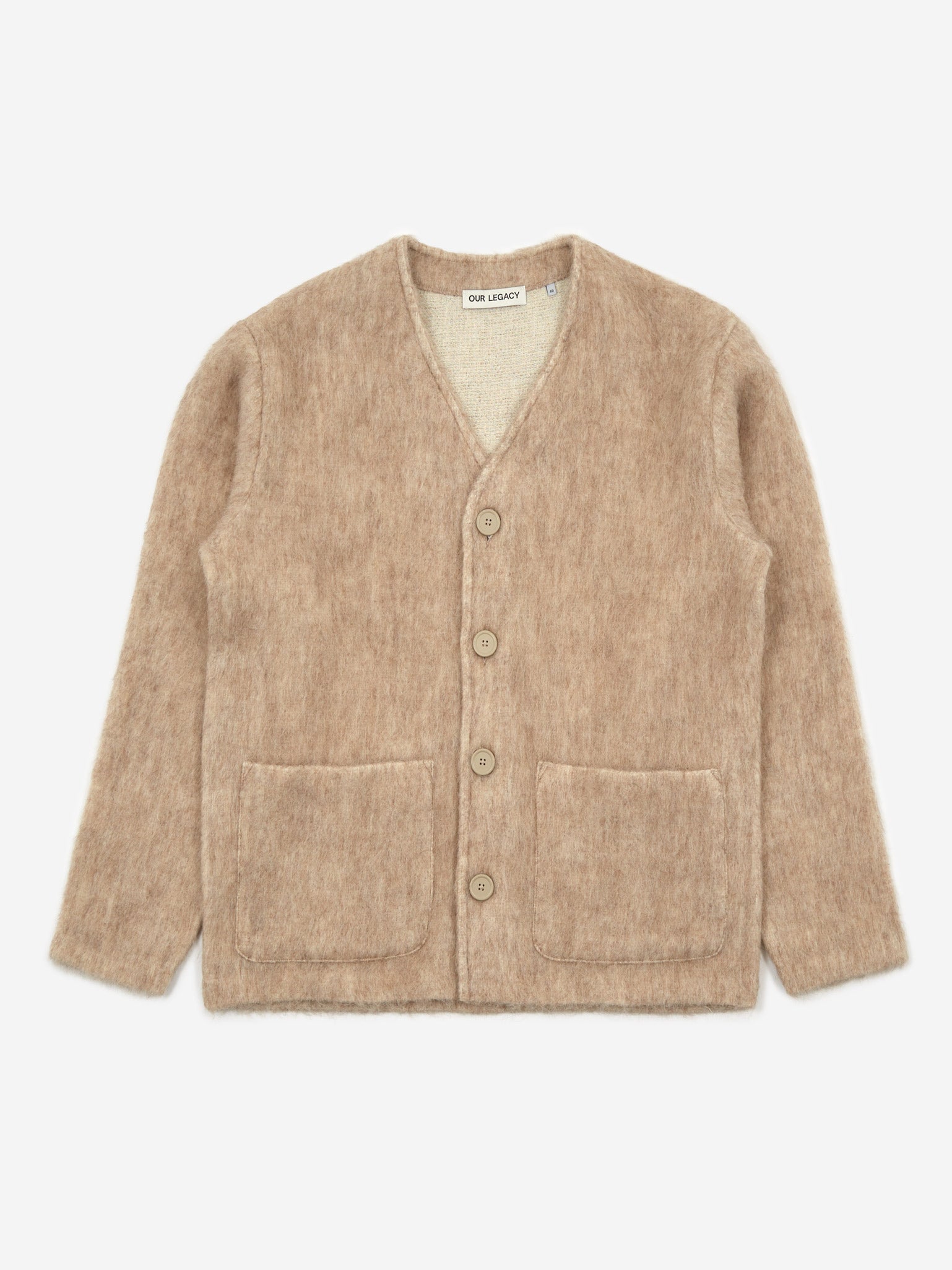 Our Legacy Cardigan - Antique White Mohair – Goodhood