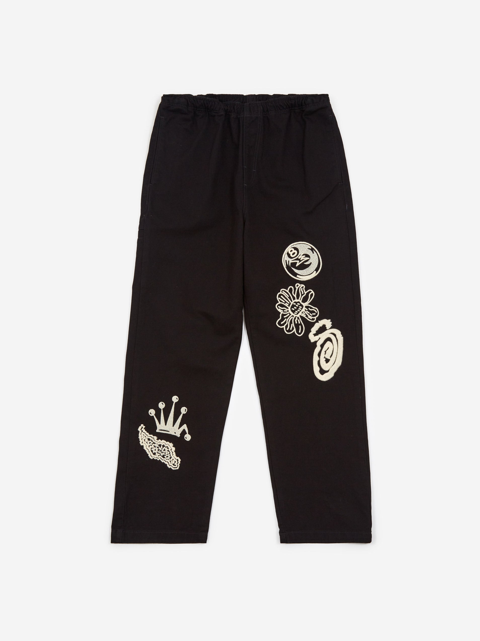 Stussy Noma Icon Beach Pant - Washed Black – Goodhood