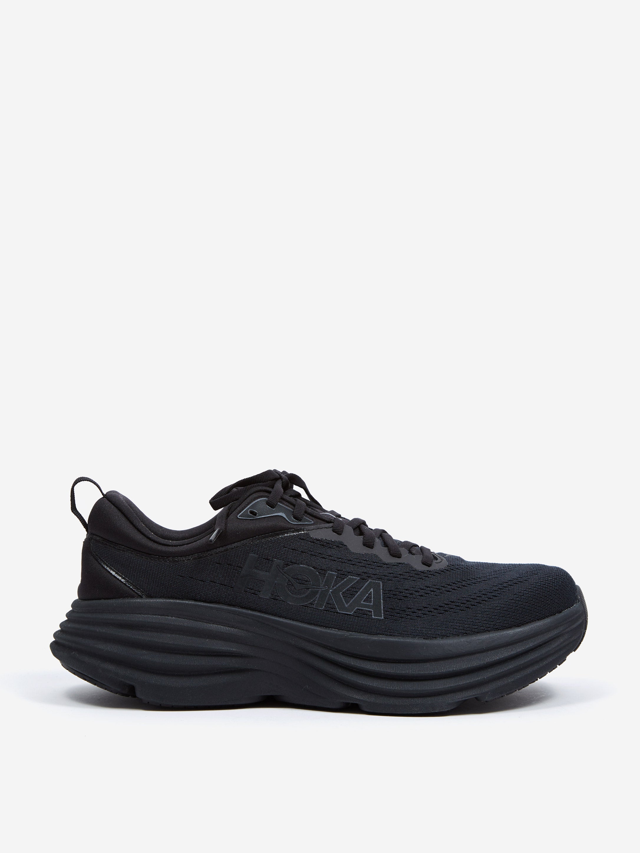 Hoka One One Bondi 8 - Black/Black – Goodhood