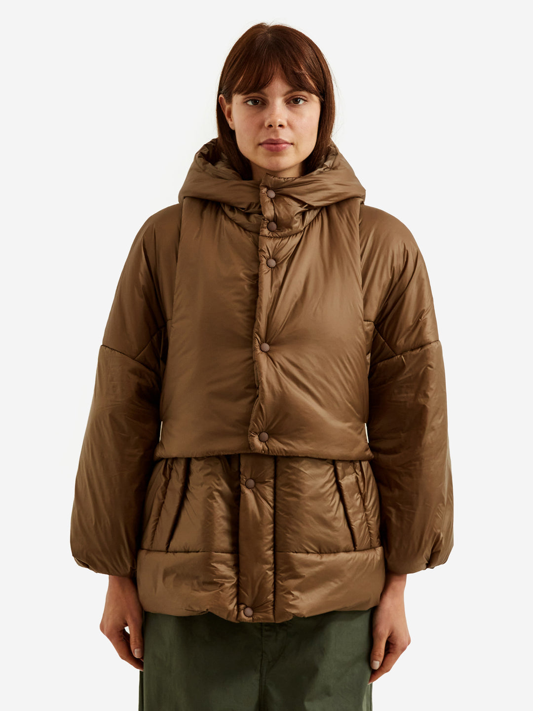 F/CE Layered Padding Blouson - Brown – Goodhood