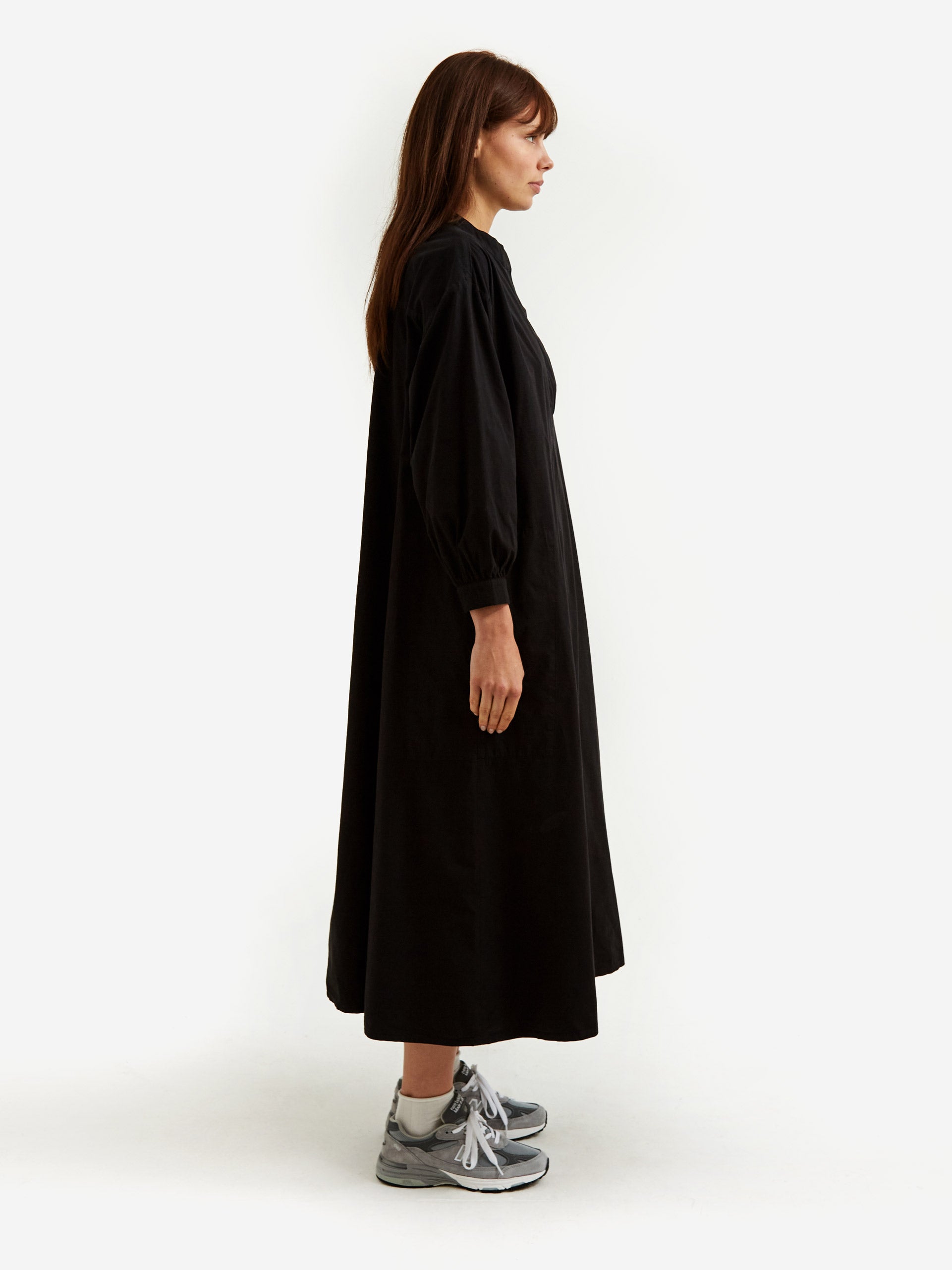 Girls Of Dust Massaya Cotton Garden Dress - Black – Goodhood