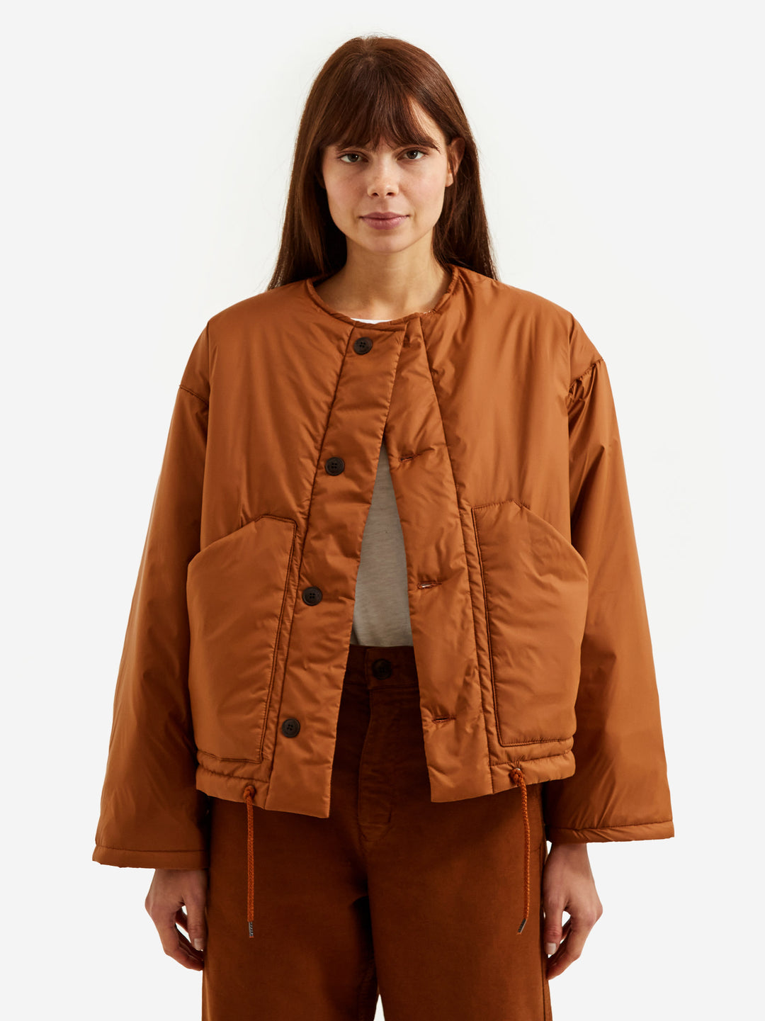 Girls Of Dust Fury Nylon Nuclear Jacket - Caramel – Goodhood