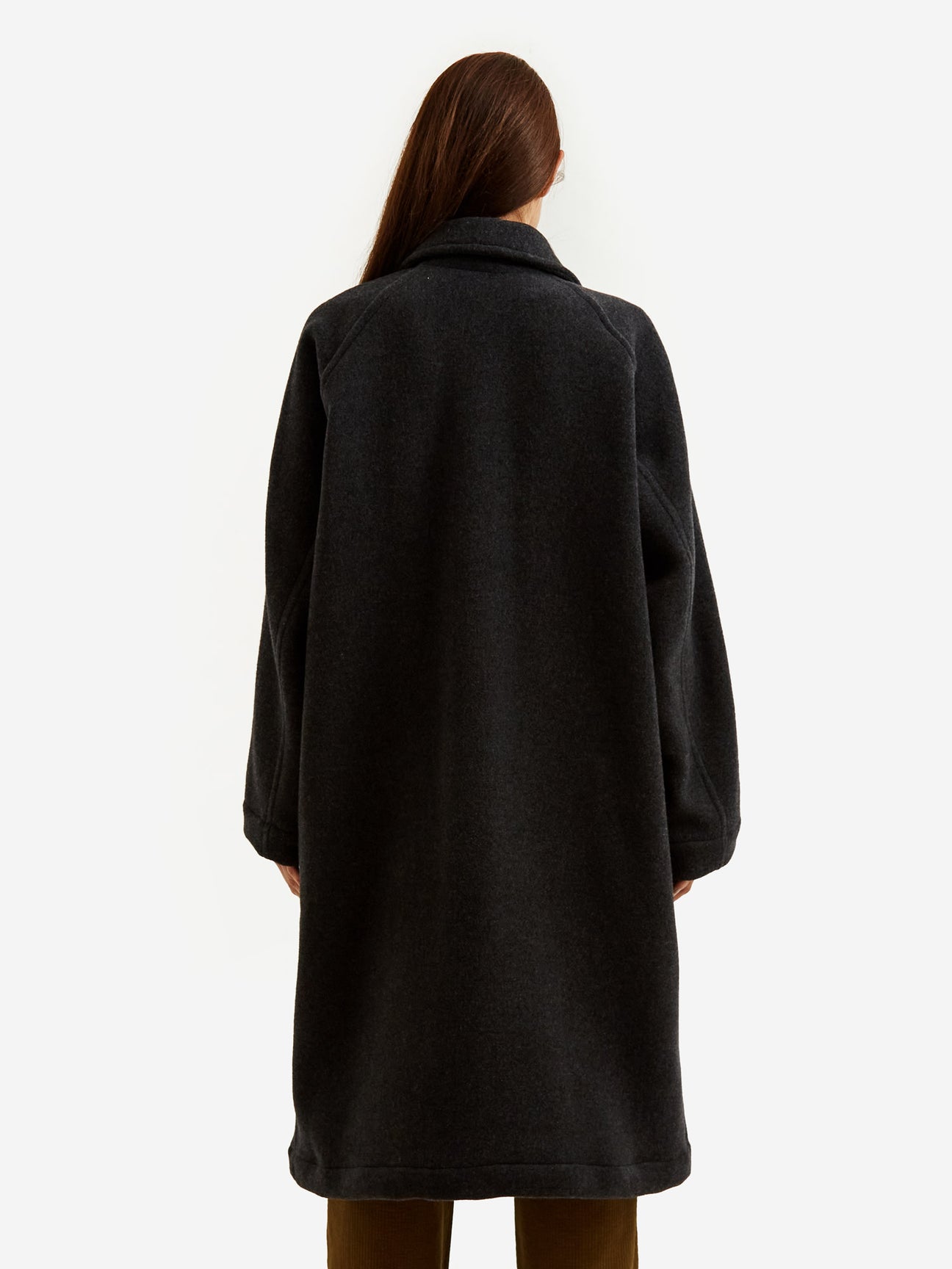 Girls Of Dust Reversible Golf Wool Army Trench - Caviar – Goodhood