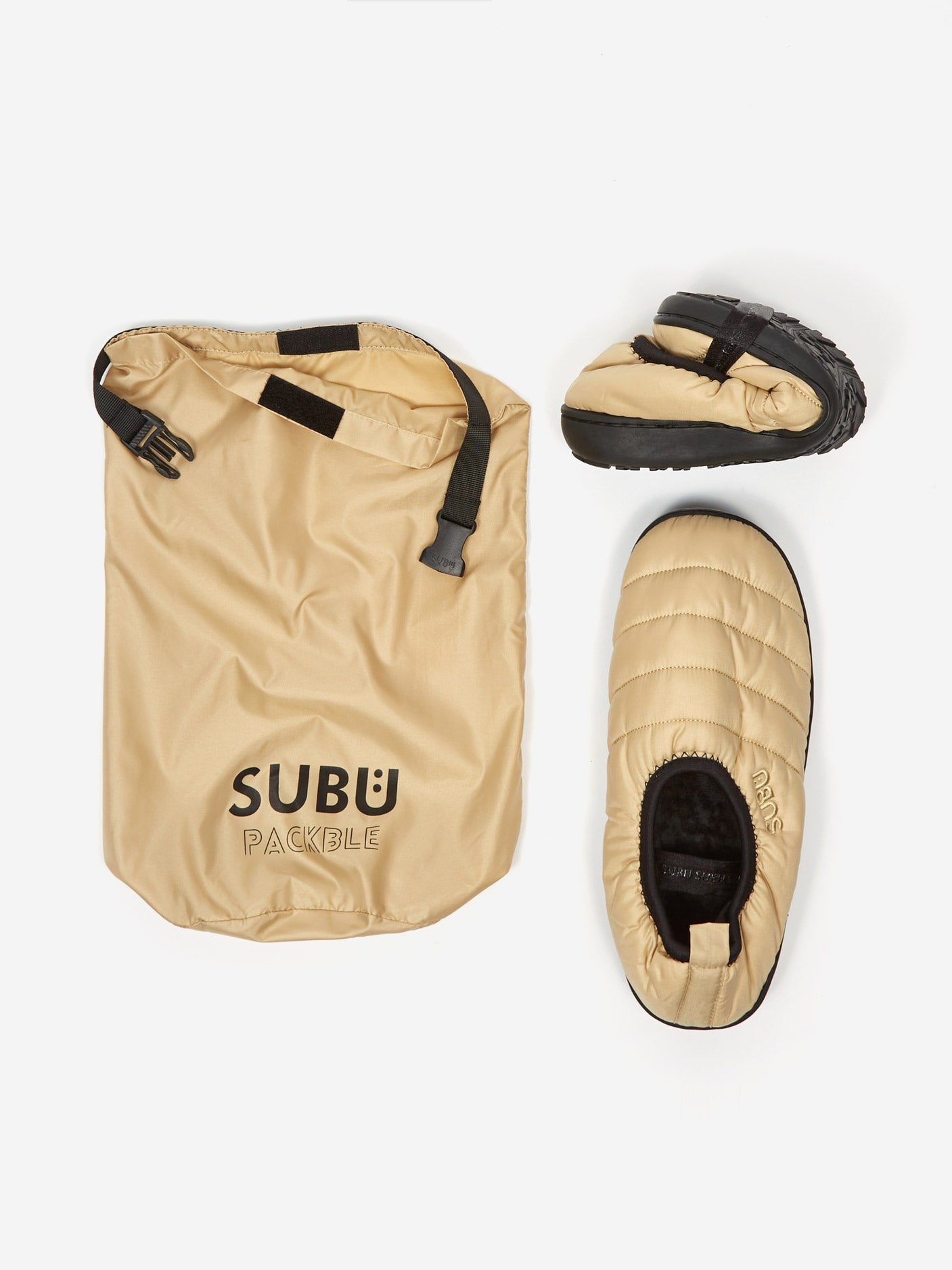 Subu Packable Slipper - Urban Beige – Goodhood