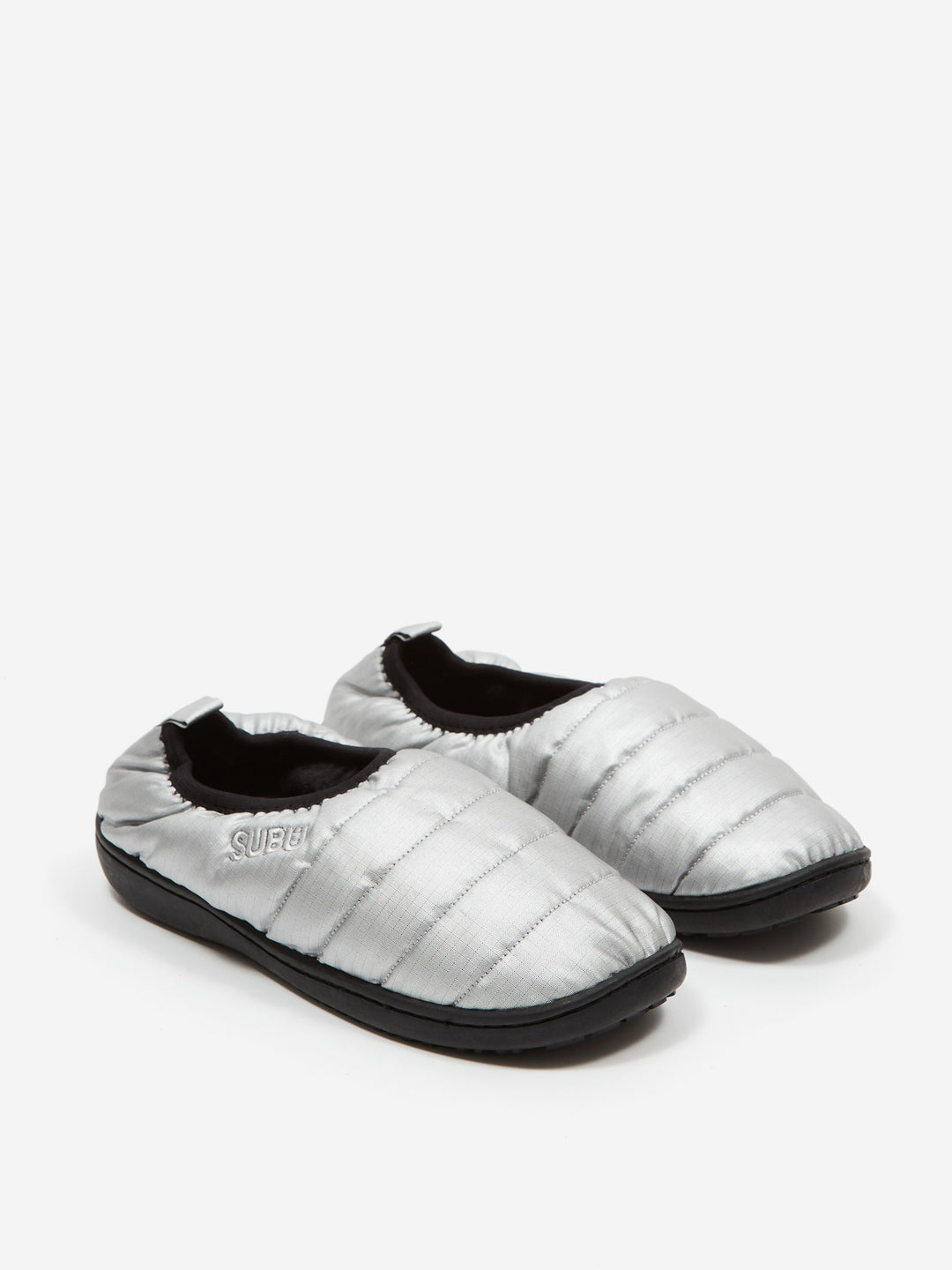 Subu Packable Slipper - Foil Silver – Goodhood