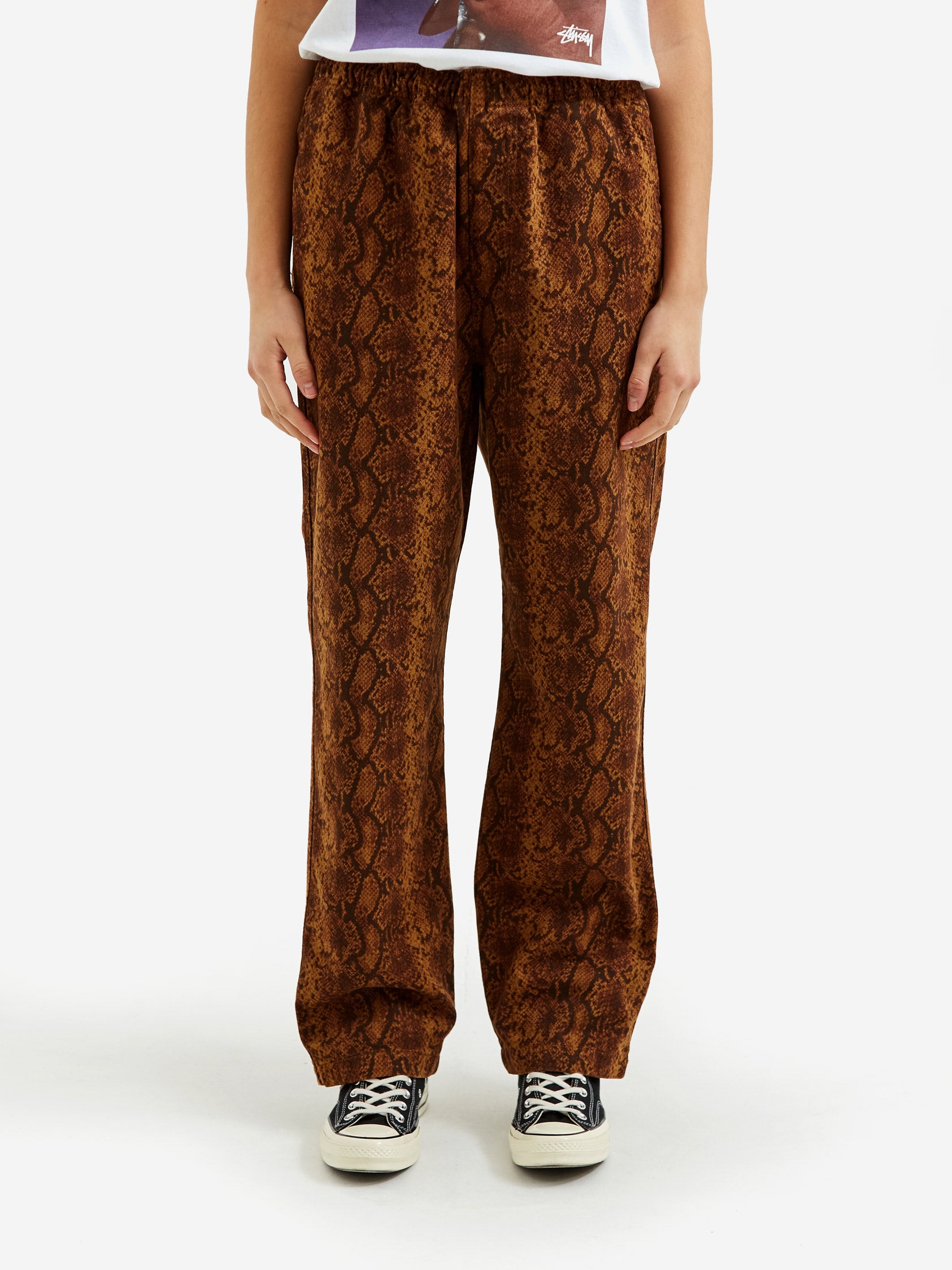 Stussy Python Beach Pant - Brown – Goodhood
