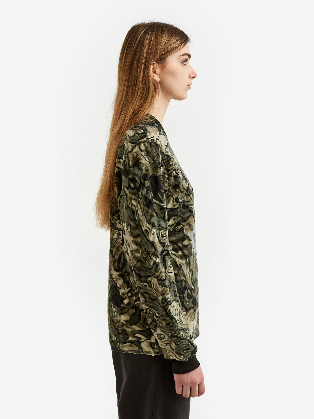 Stussy Basic Stock LS Thermal - Veil Camo – Goodhood