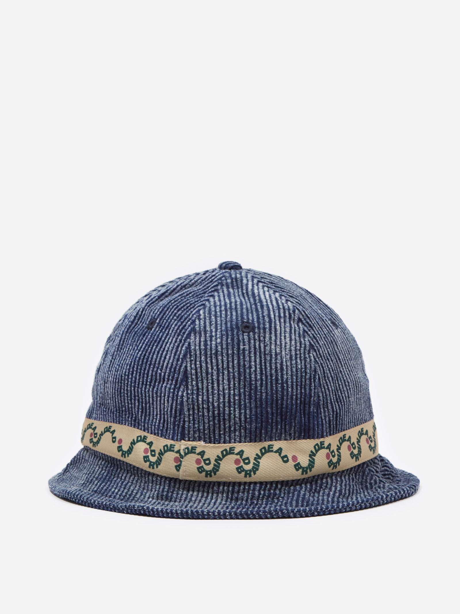Brain Dead BD Wave Bell Bucket Hat - Navy – Goodhood