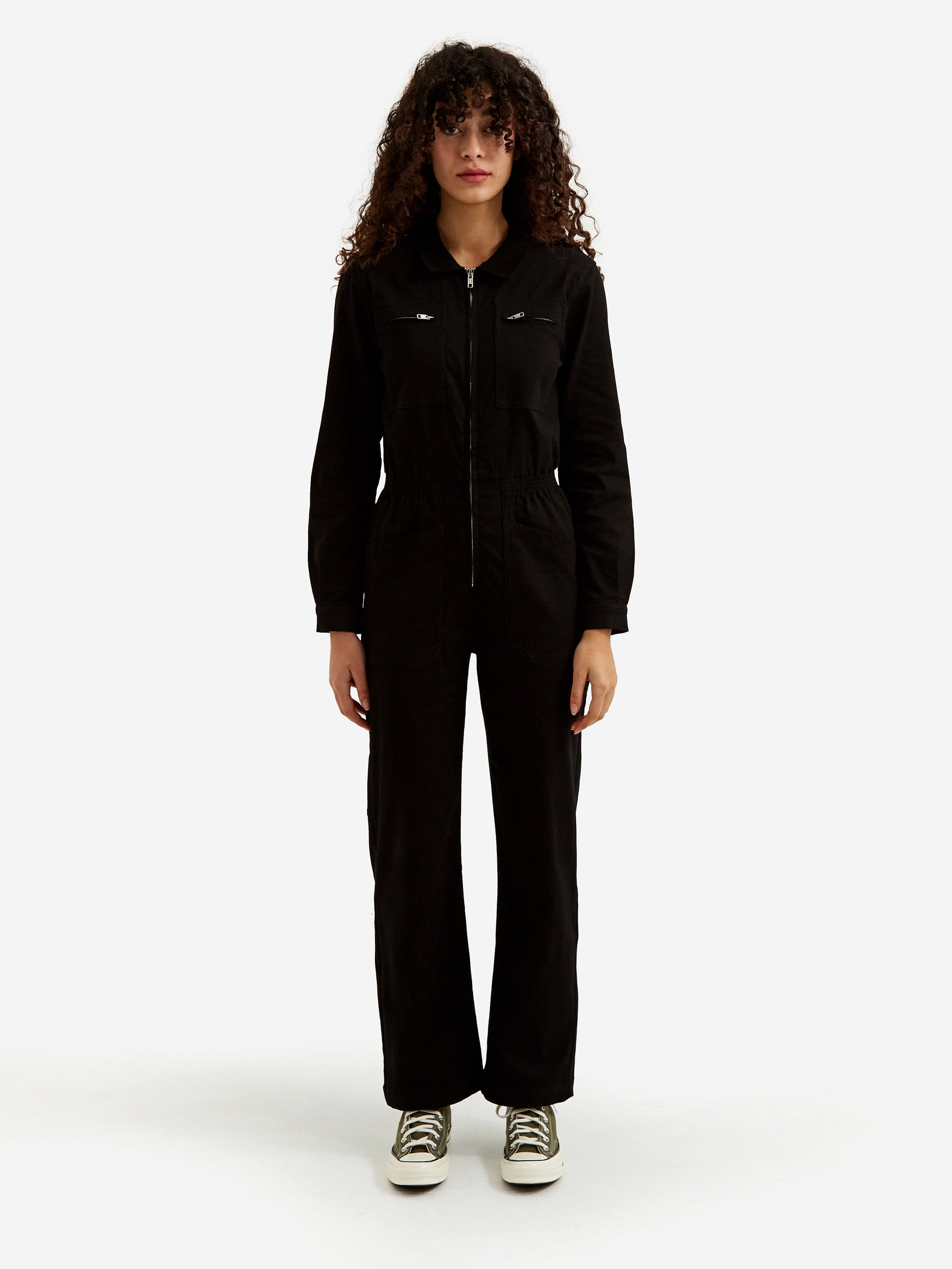 LF Markey Danny Boiler Suit LS - Black – Goodhood