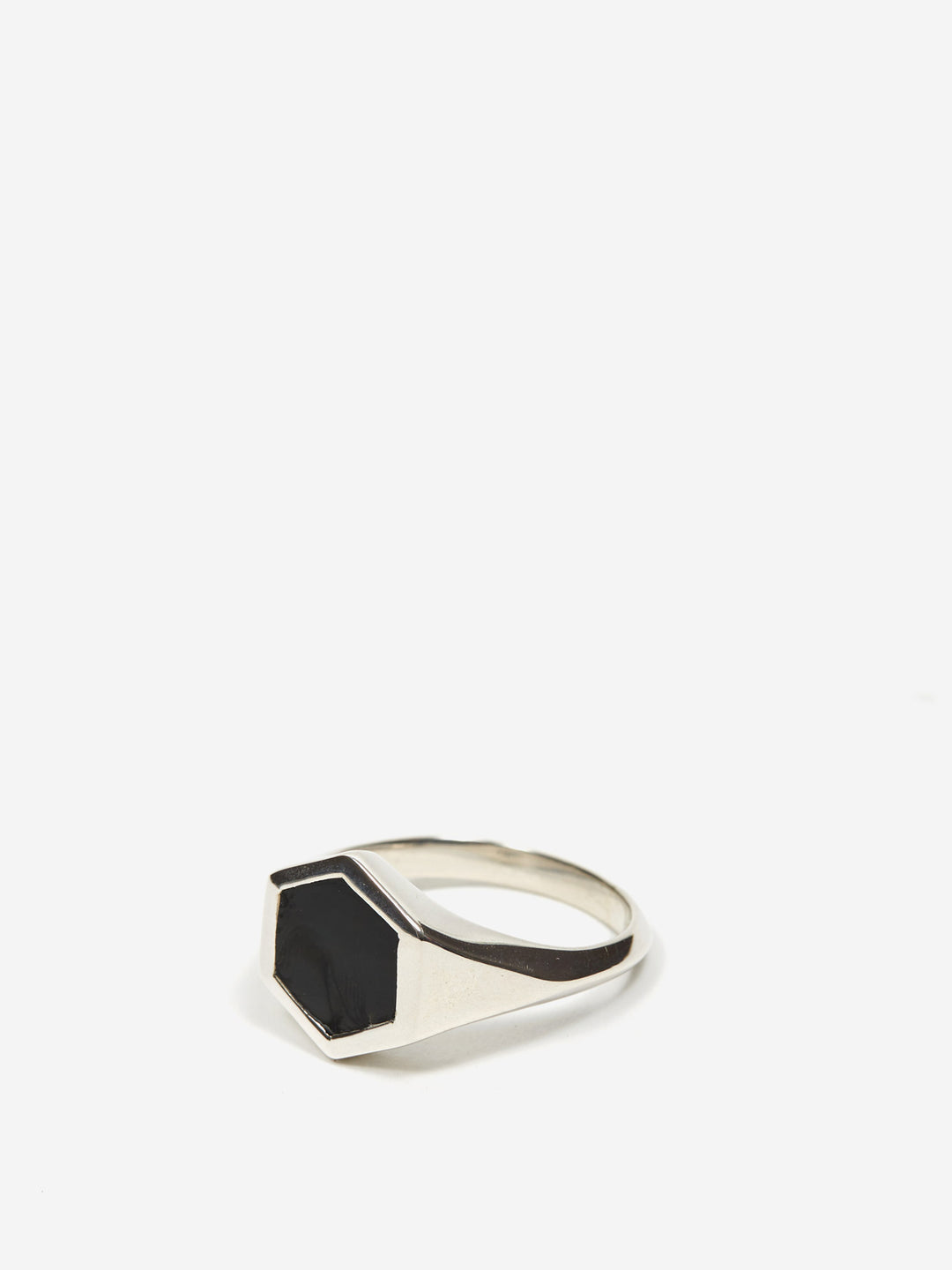 Rachel Entwistle Varo Signet Ring - Sterling Silver/Black Onyx – Goodhood