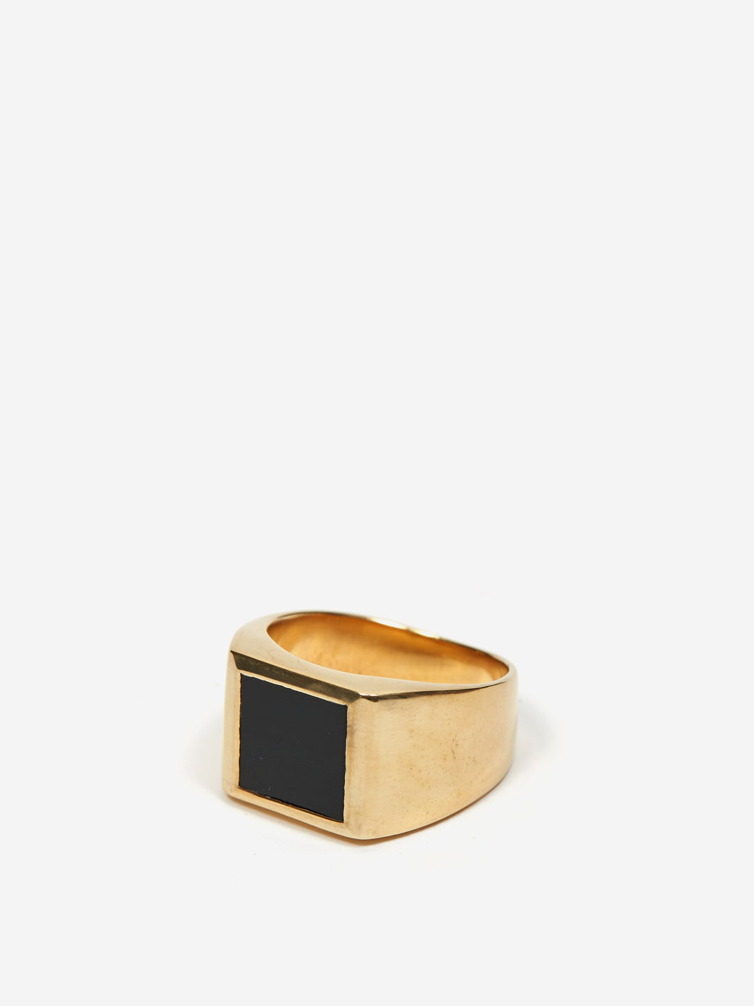Rachel Entwistle Plato Signet Ring - Gold Vermeil/Black Onyx – Goodhood