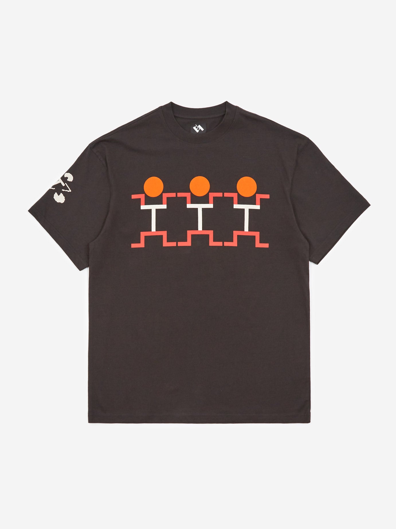 The Trilogy Tapes Three People SS T-Shirt - Black – Goodhood