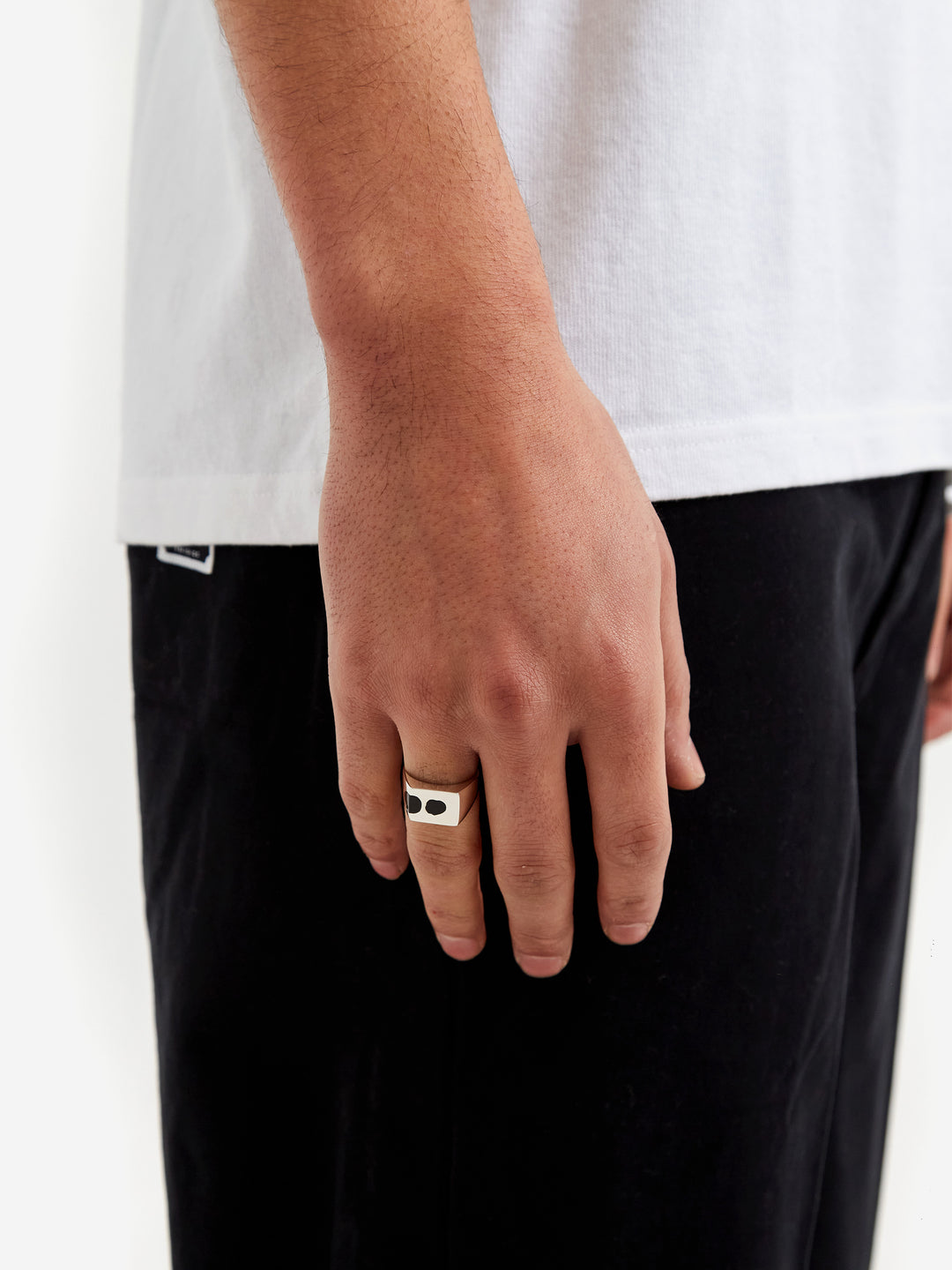 Ellie Mercer Two Piece Ring - Black – Goodhood