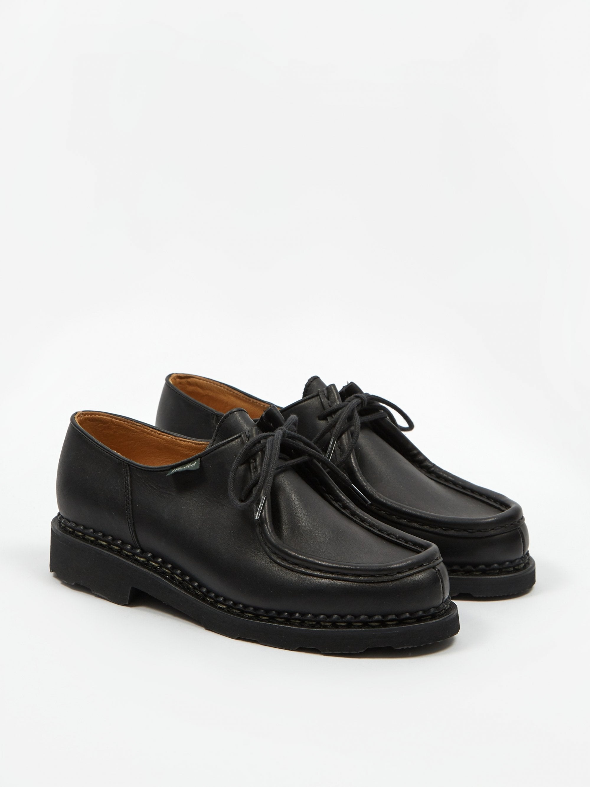 Paraboot Michael W - Black Matte – Goodhood