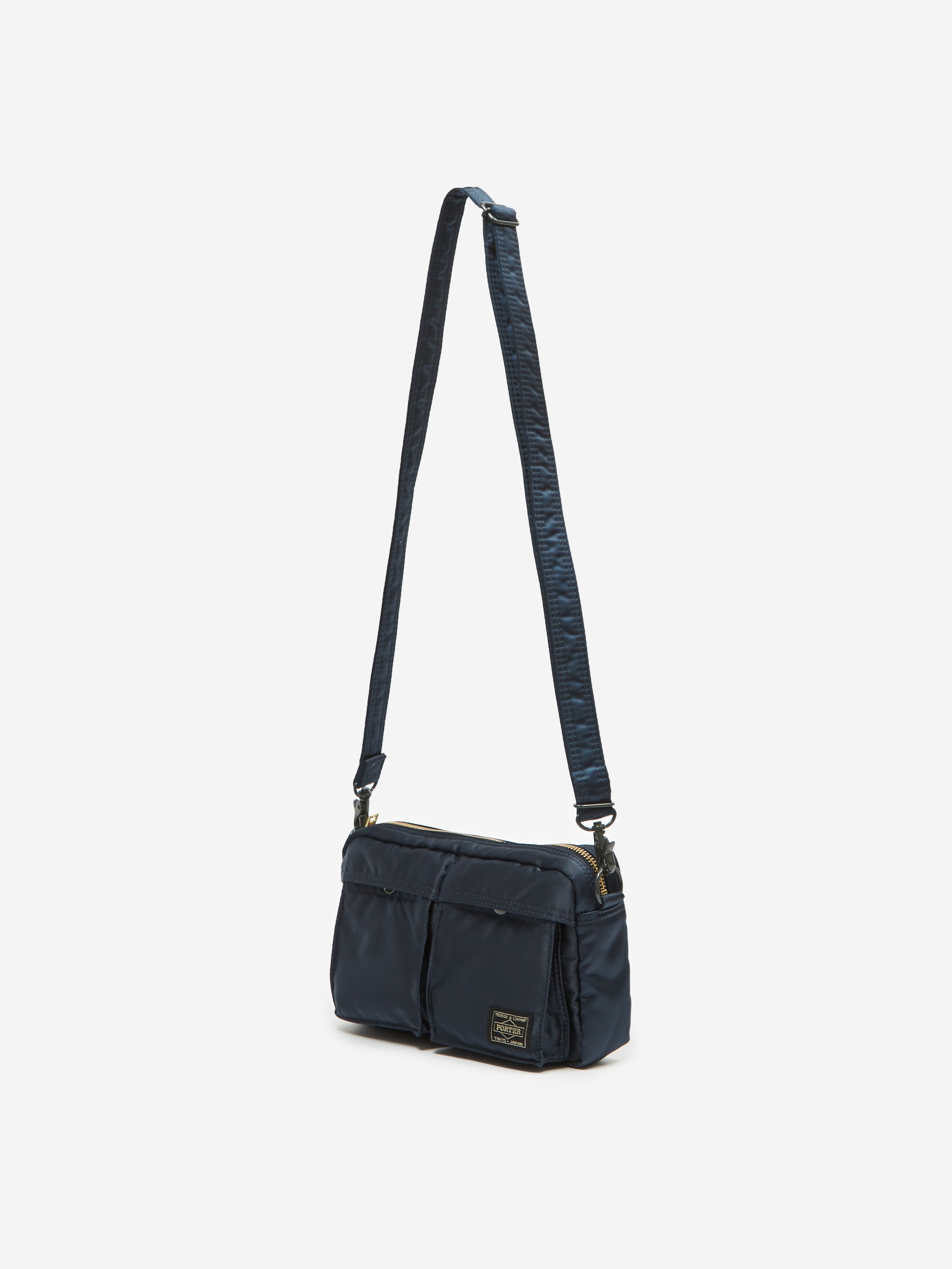 Porter - Yoshida & Co. Tanker Shoulder Bag - Iron Blue – Goodhood
