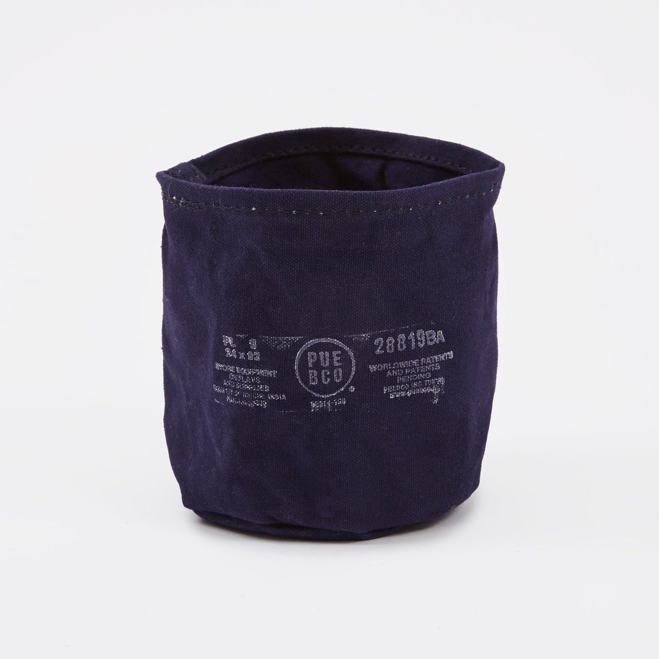 Puebco Canvas Pot Cover Set Of Three - Navy Blue – Goodhood