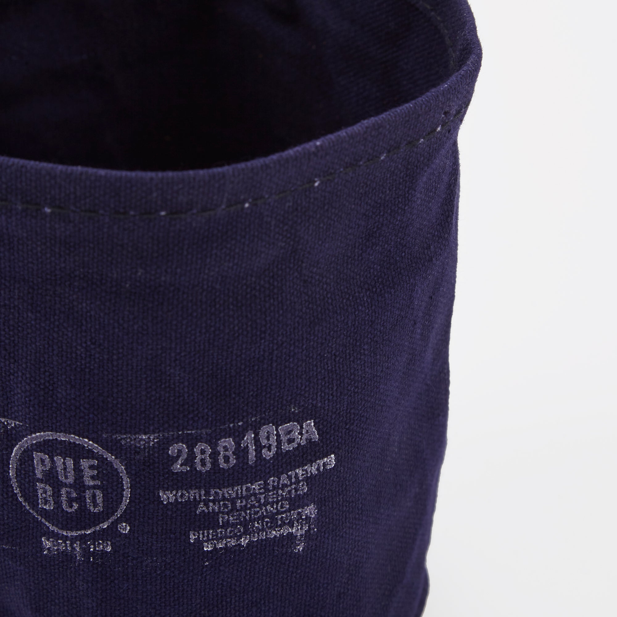 Puebco Canvas Pot Cover Set Of Three - Navy Blue – Goodhood
