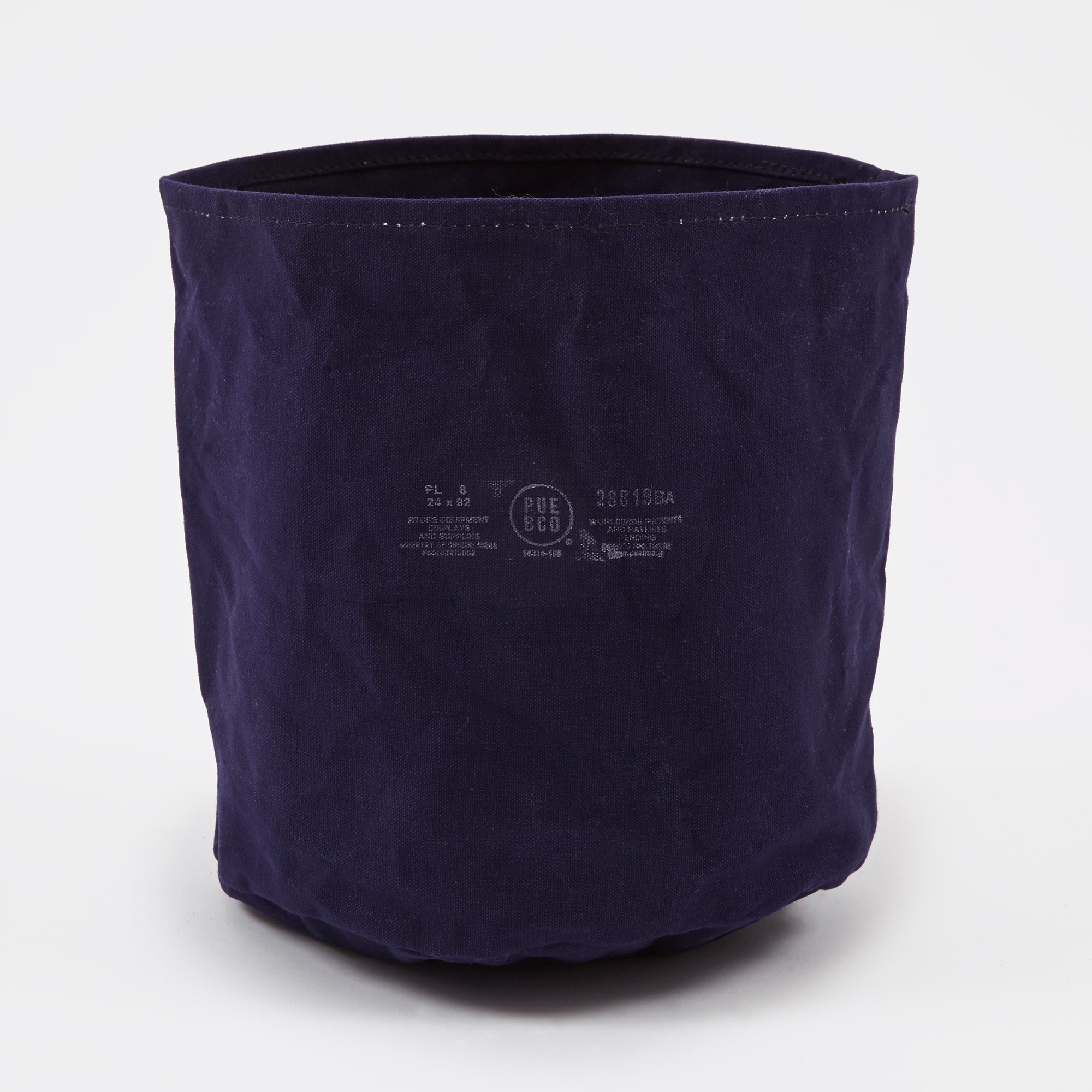 Puebco Canvas Pot Cover Set Of Three - Navy Blue – Goodhood