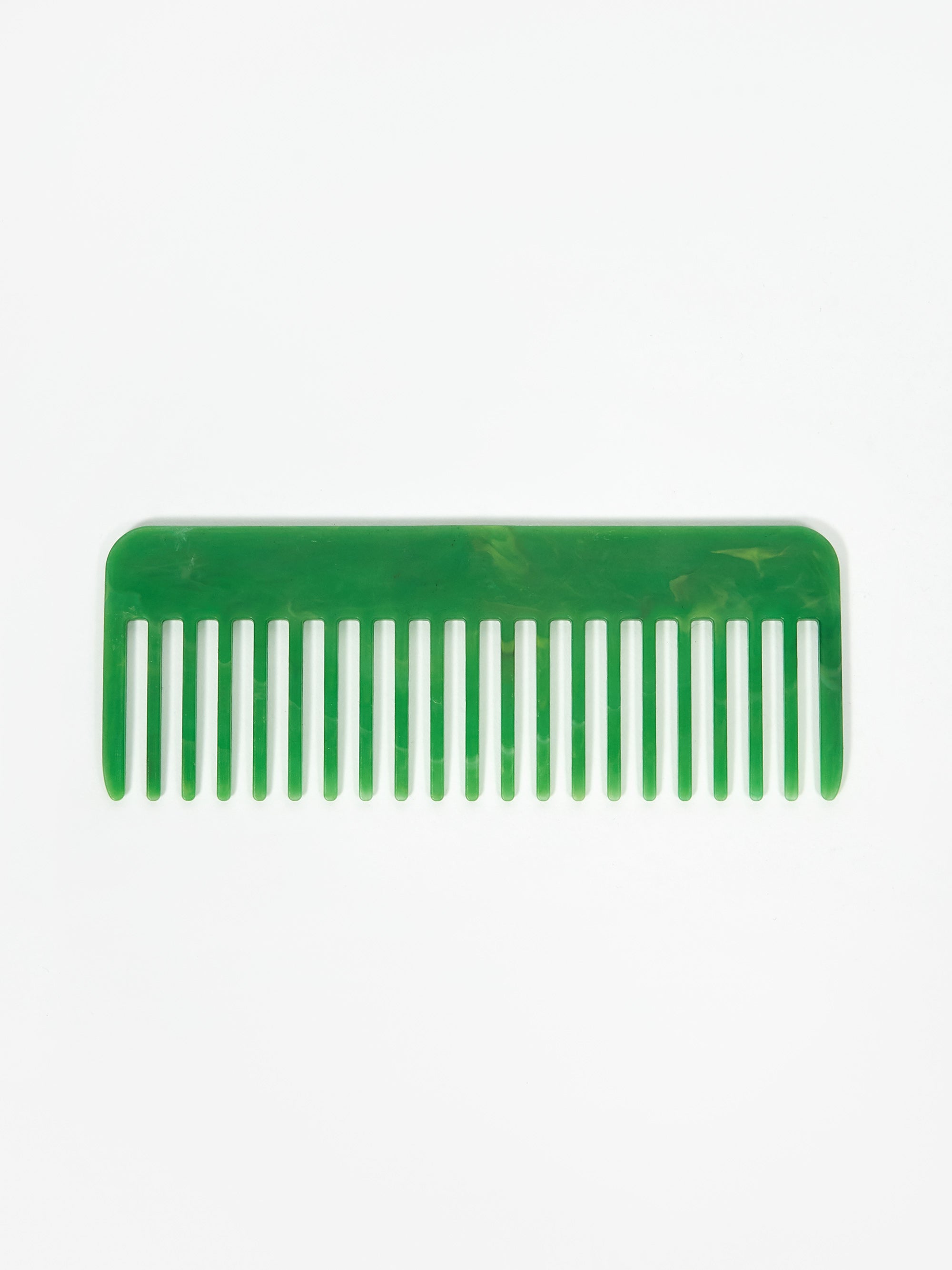 RE=COMB Recycled Plastic Hair Comb - Green | Goodhood