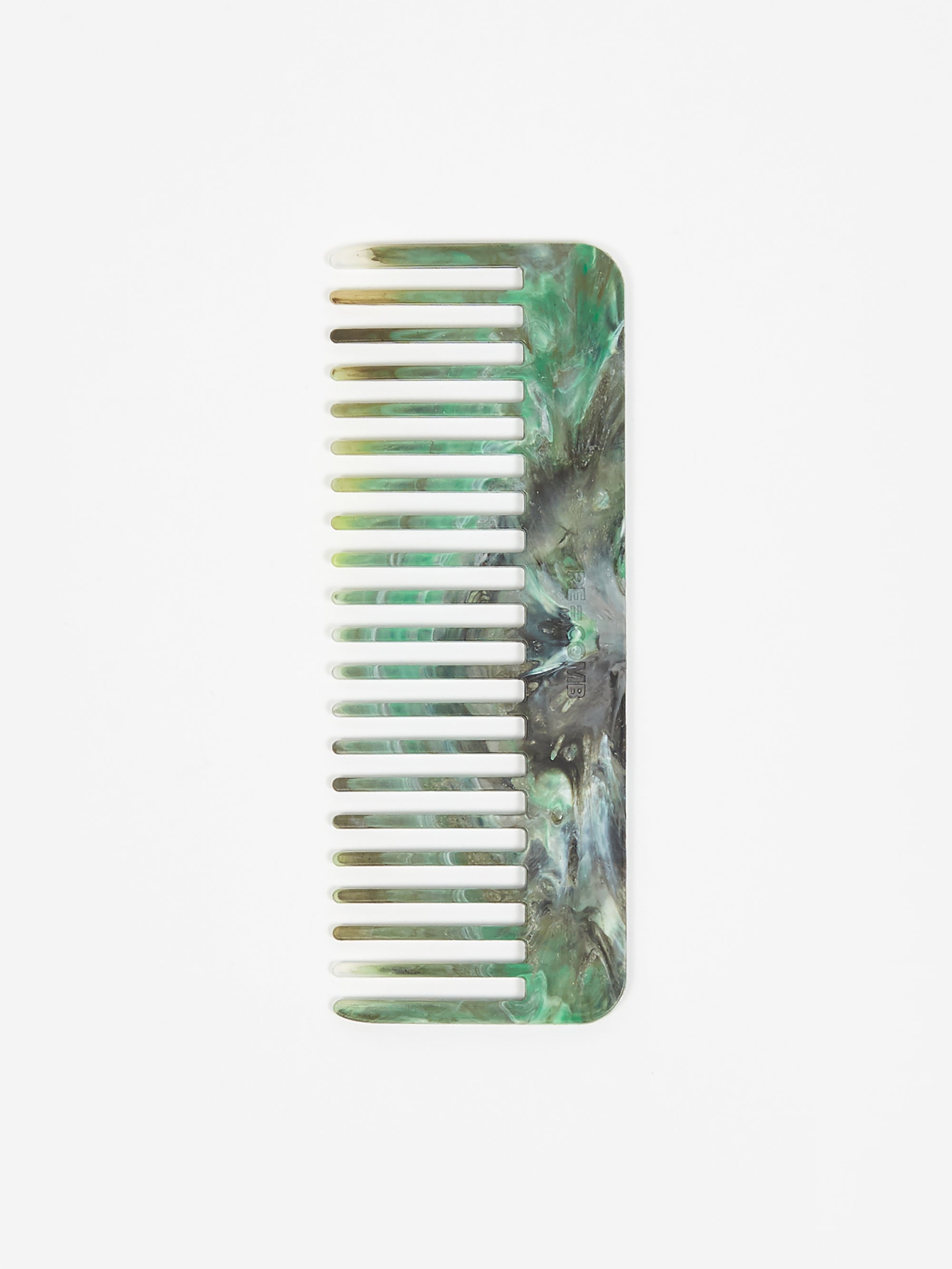 RE=COMB x Goodhood Recycled Plastic Hair Comb - Lava Moss
