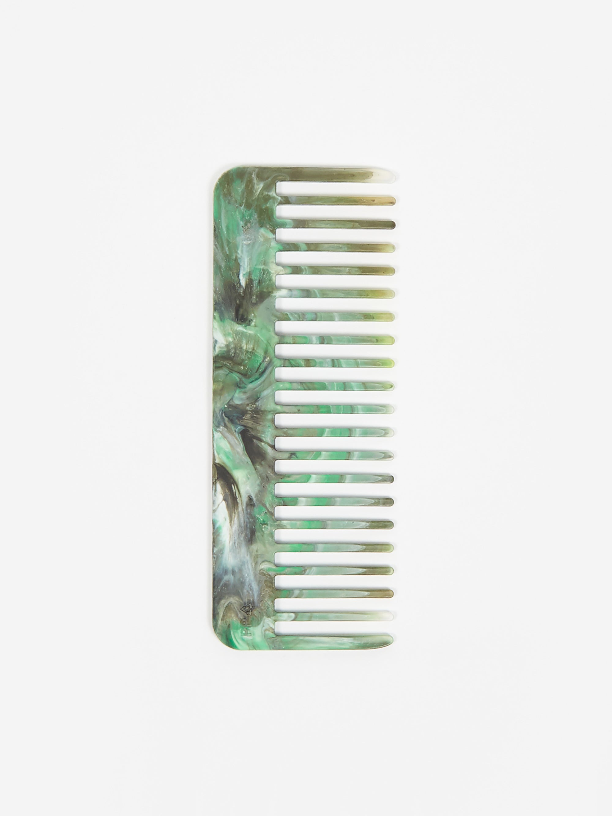 RE=COMB x Goodhood Recycled Plastic Hair Comb - Lava Moss