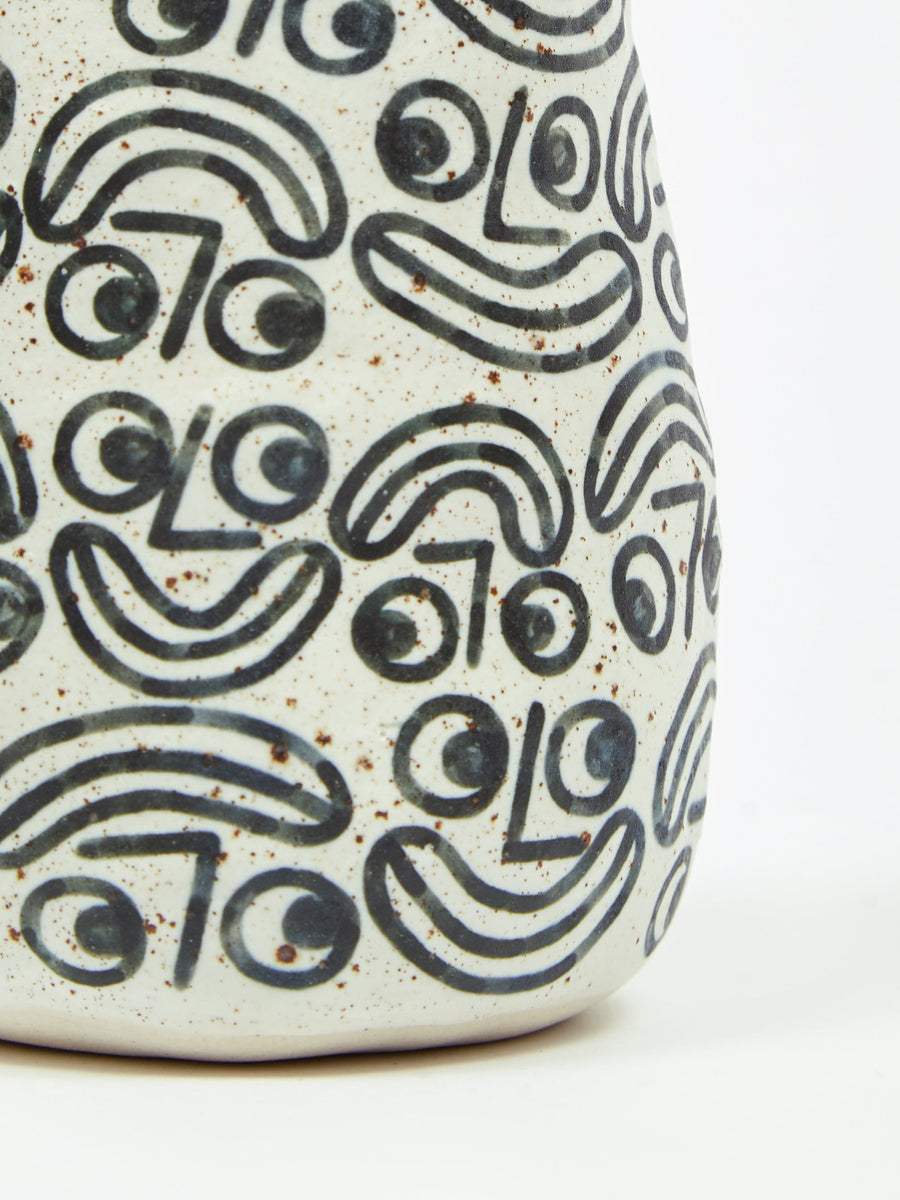 Rittle King Smile Vase Large - Black – Goodhood