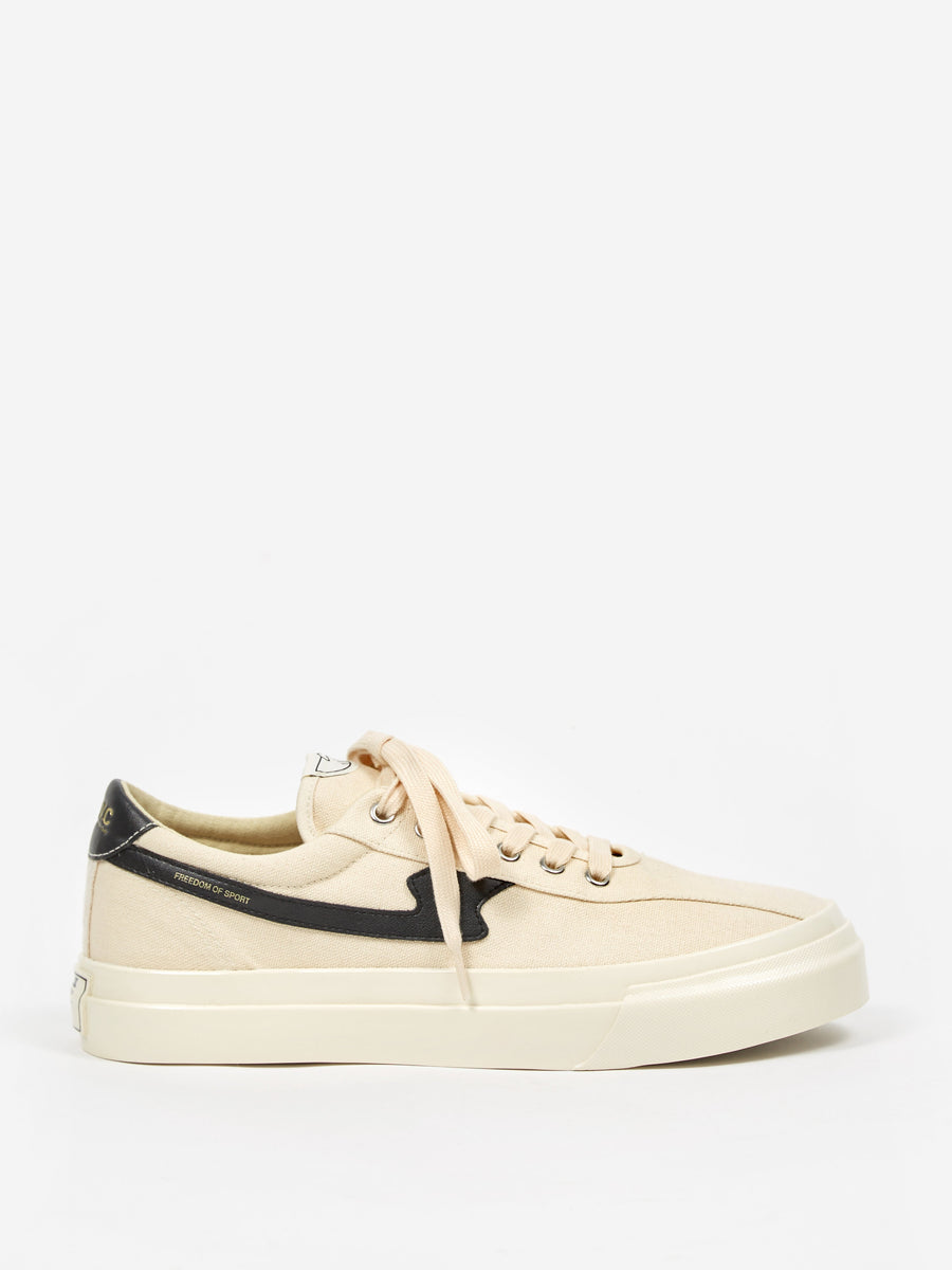 S.W.C Stepney Workers Club Dellow S-Strike Canvas - Ecru/Black – Goodhood