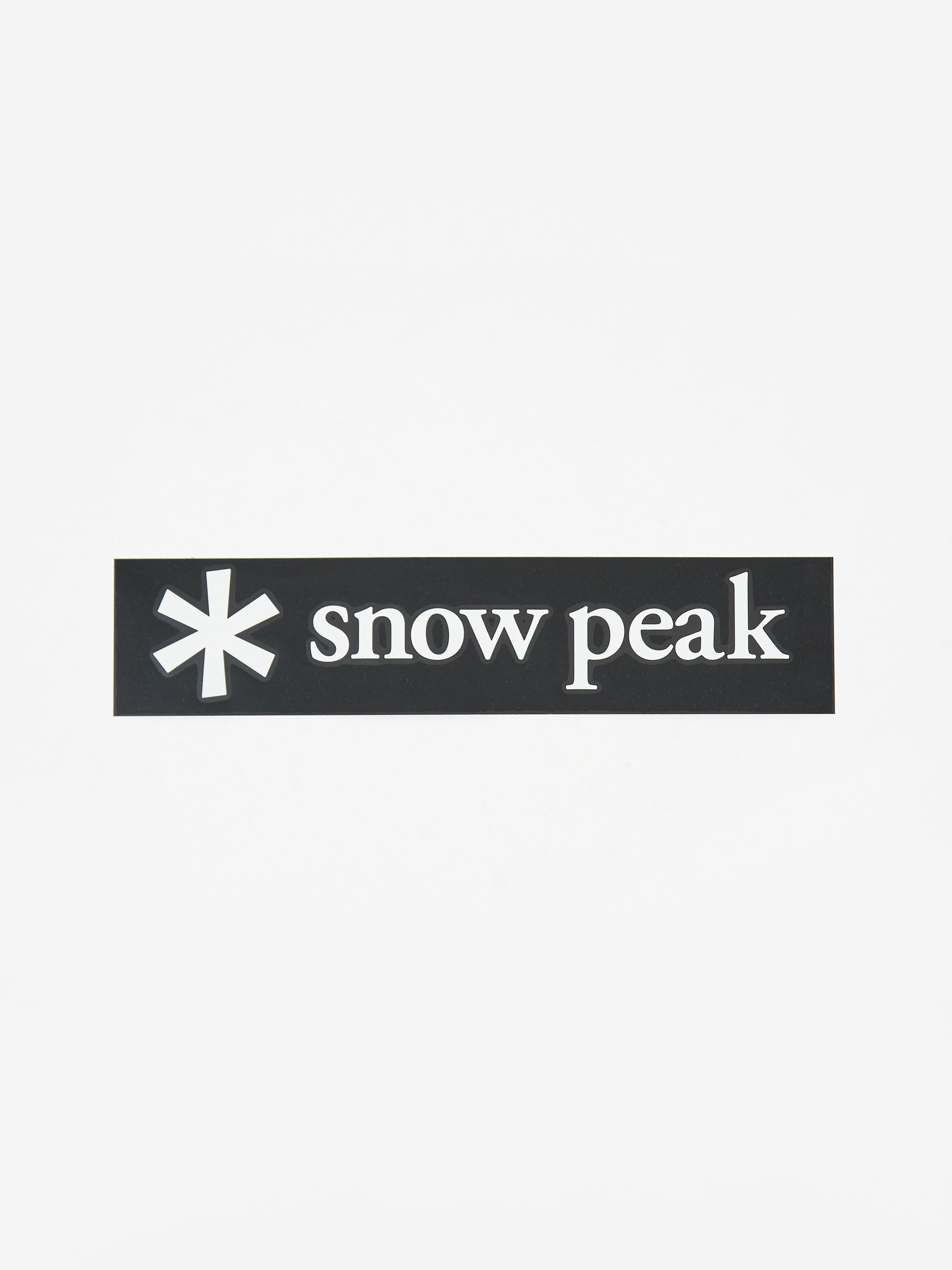 Snow Peak Logo Sticker Asterisk - Multi – Goodhood