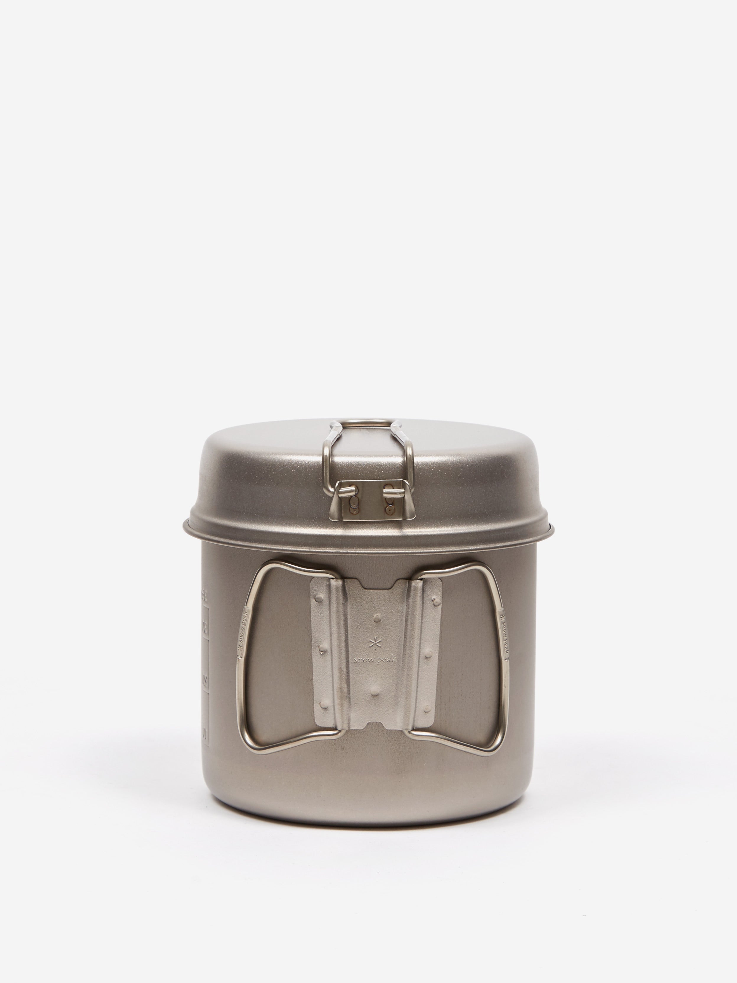 Snow Peak Titanium Trek 1400 Camping Cooking Set - Silver – Goodhood
