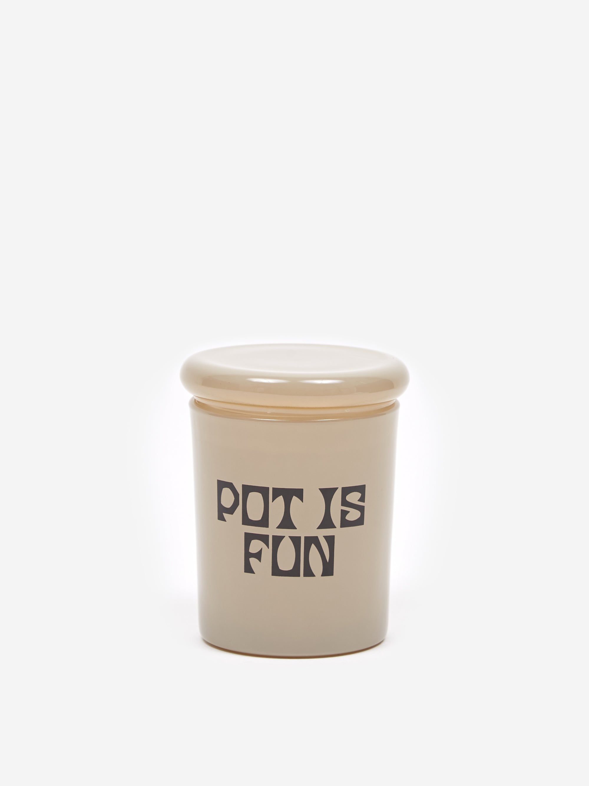 Studio A-OK Pot Is Fun Stashjar - Grey – Goodhood