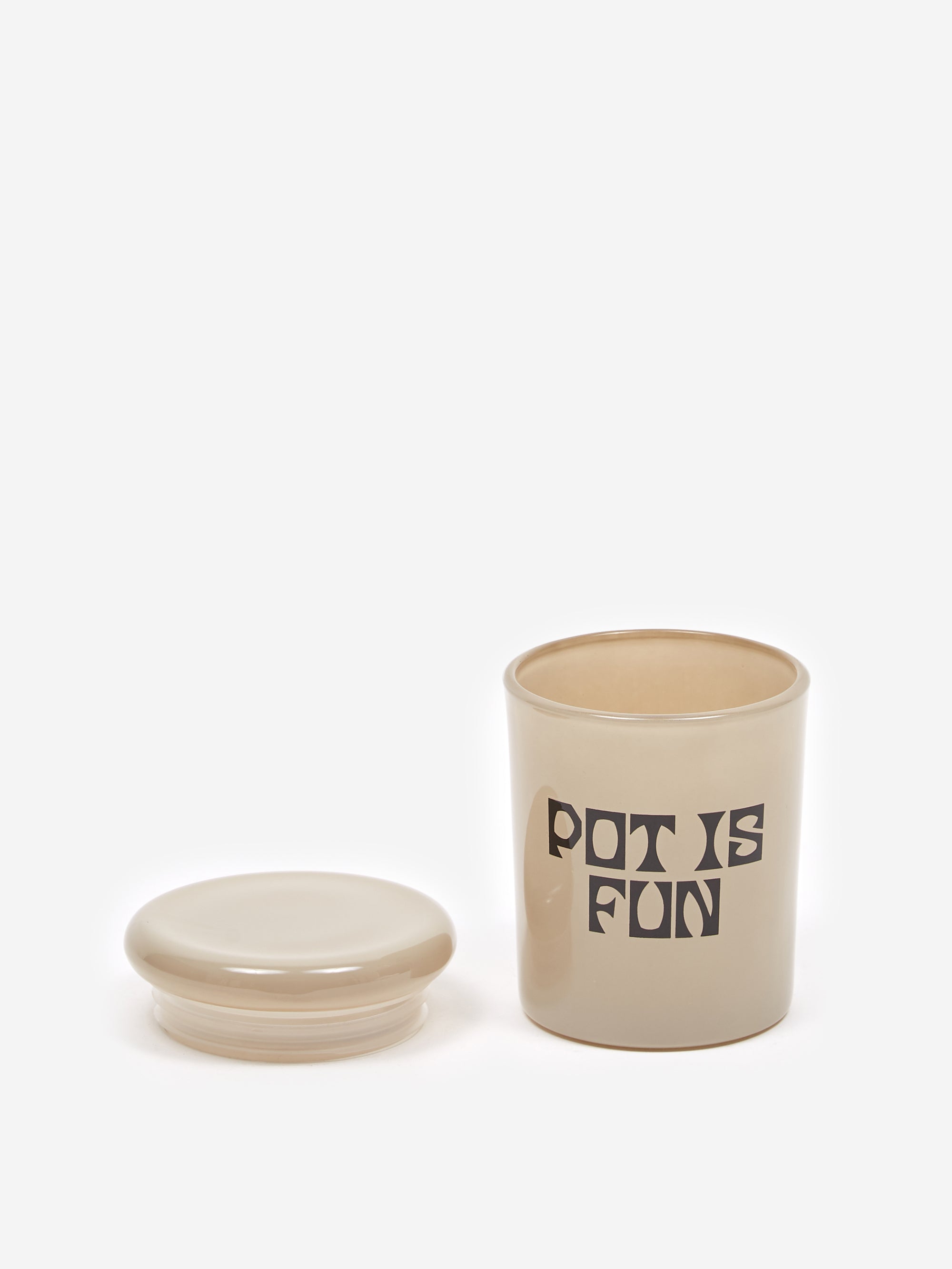 Studio A-OK Pot Is Fun Stashjar - Grey – Goodhood