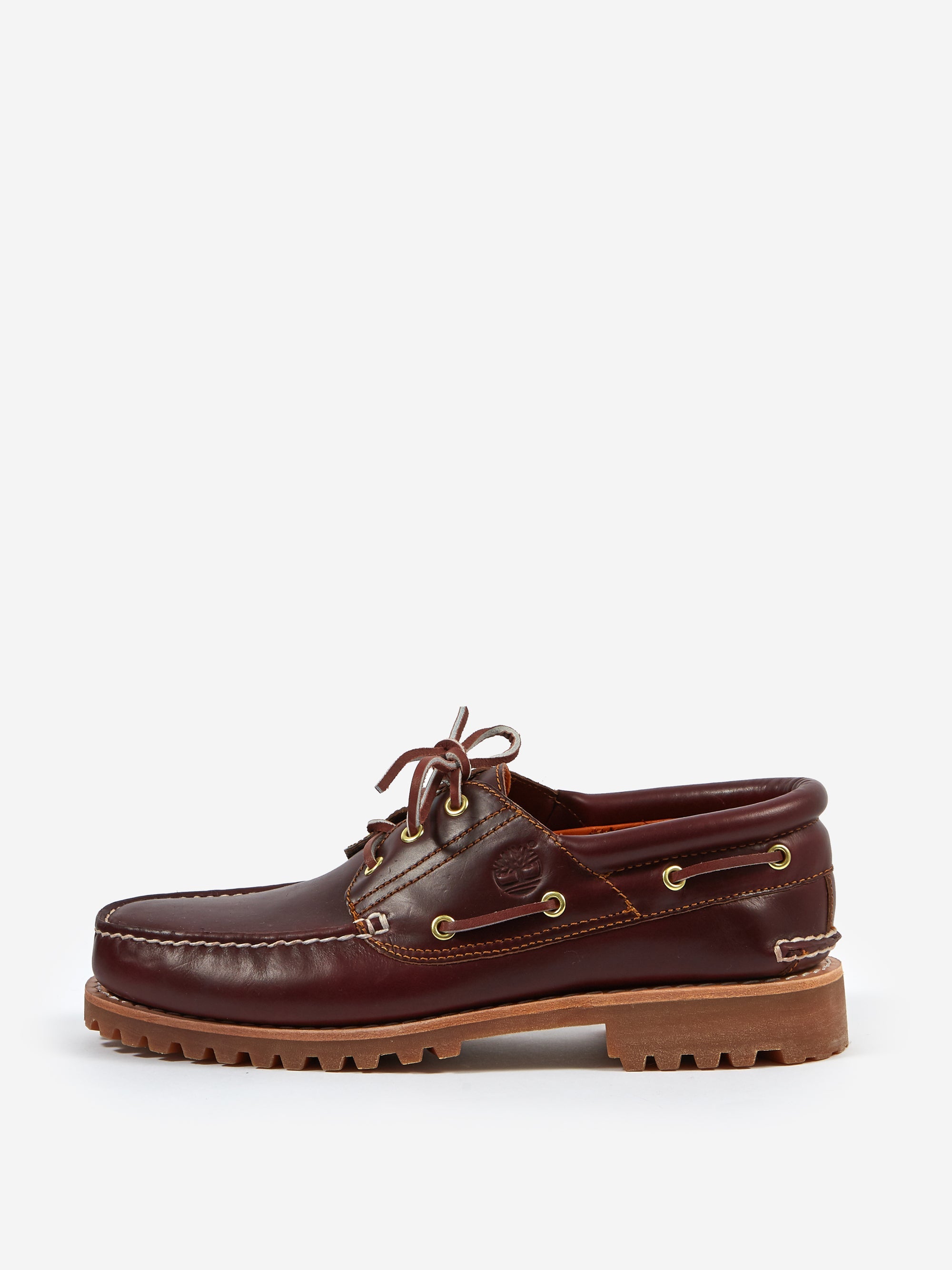 Timberland 3-Eye Classic Lug Shoe - Burgundy Full-Grain – Goodhood