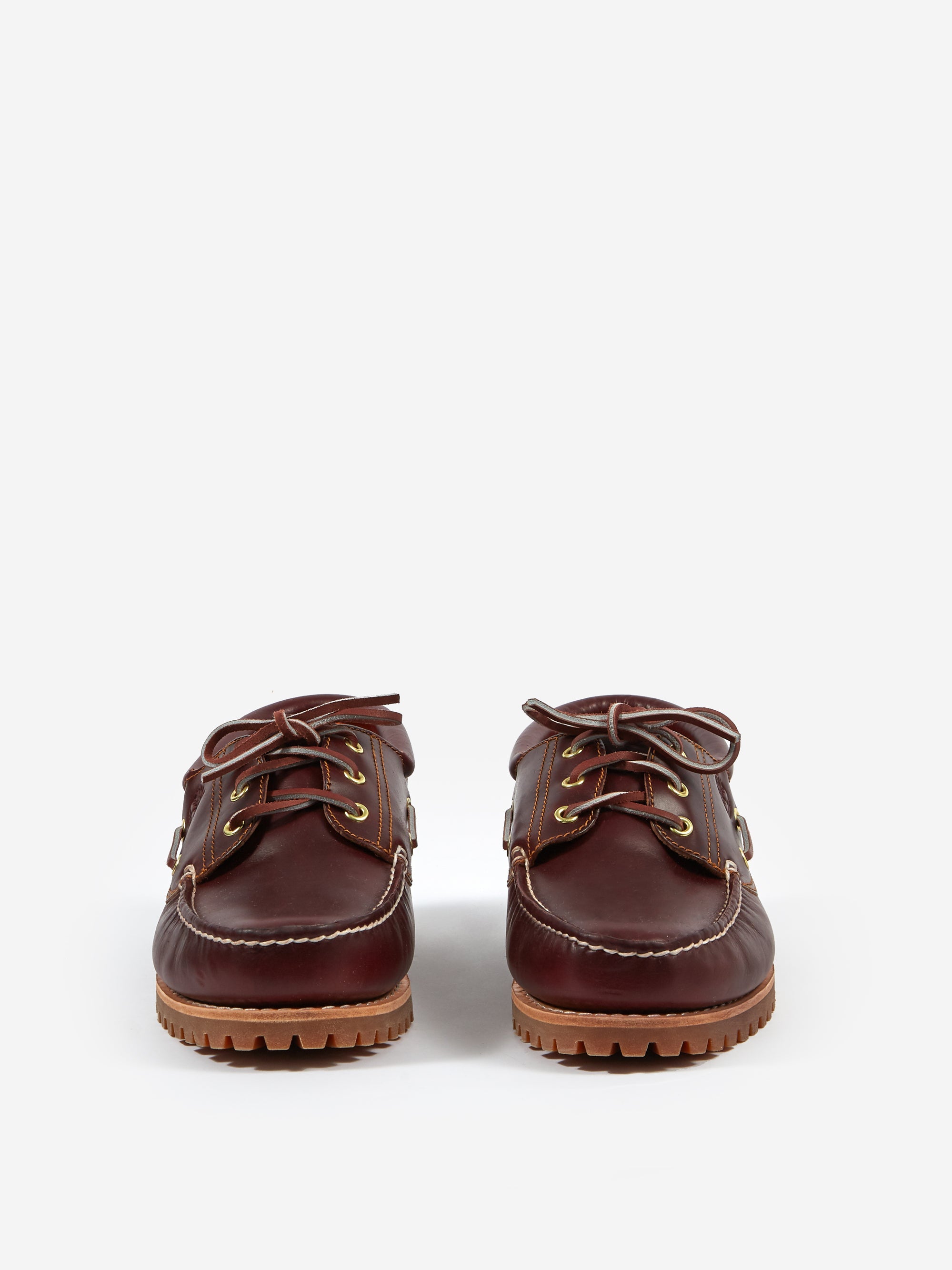 Timberland 3-Eye Classic Lug Shoe - Burgundy Full-Grain – Goodhood