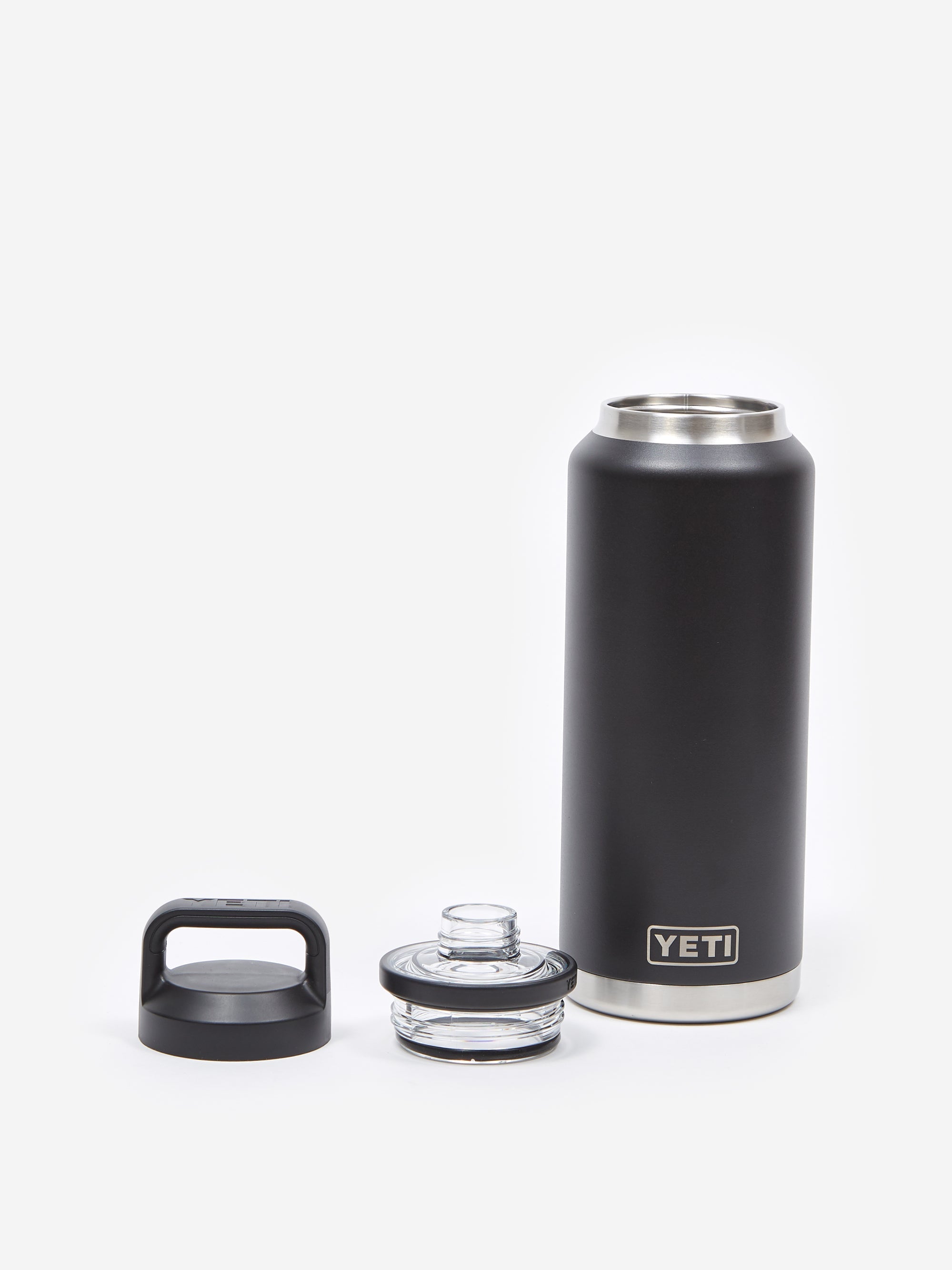 YETI Rambler 46oz Bottle Chug - Black – Goodhood